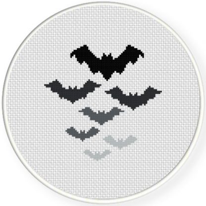 Bats Cross Stitch Pattern – Daily Cross Stitch