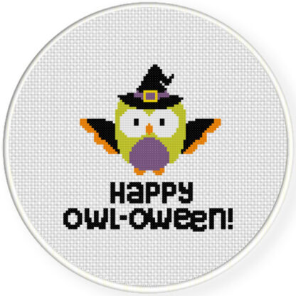 Charts Club Members Only: Happy Owl-oween! Cross Stitch Pattern – Daily ...