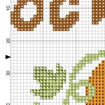 October Cross Stitch Pattern – Daily Cross Stitch