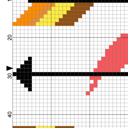 Arrows And Birds Cross Stitch Pattern – Daily Cross Stitch