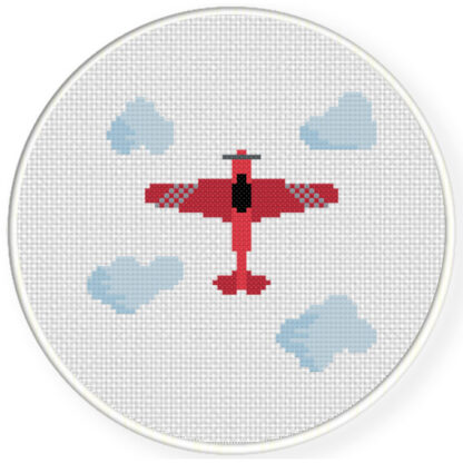 Plane Cross Stitch Pattern – Daily Cross Stitch