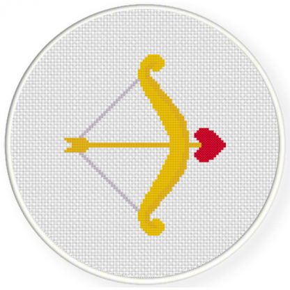 Cupids Bow Cross Stitch Pattern – Daily Cross Stitch