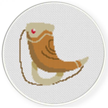 Ancient Trumpet Cross Stitch Pattern – Daily Cross Stitch