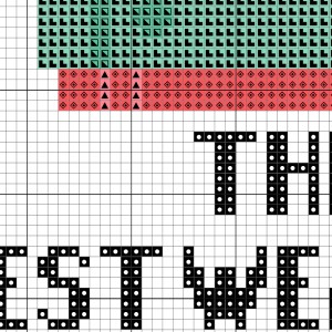 Books Are The Best Weapons Cross Stitch Pattern – Daily Cross Stitch