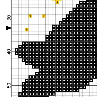 Bunny Hop Cross Stitch Pattern – Daily Cross Stitch