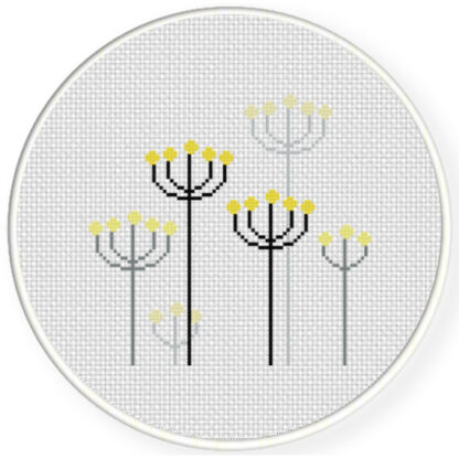 Pretty Dandelions Cross Stitch Pattern – Daily Cross Stitch