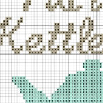 Charts Club Members Only: Put The Kettle On Cross Stitch Pattern ...