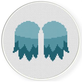 Charts Club Members Only: Angel Wings Cross Stitch Pattern – Daily ...
