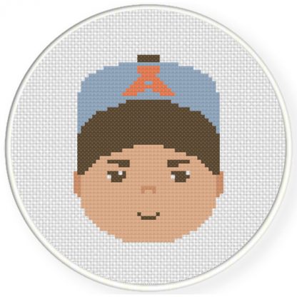 Cute Boy Cap Cross Stitch Pattern – Daily Cross Stitch