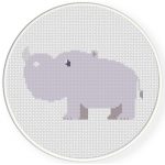 Cute Hippo Cross Stitch Pattern – Daily Cross Stitch
