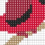 Charts Club Members Only: Red Robin Cross Stitch Pattern – Daily Cross ...