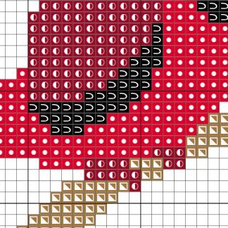 Charts Club Members Only: Red Robin Cross Stitch Pattern – Daily Cross ...