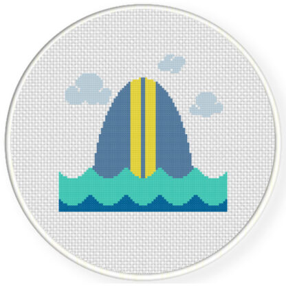 Surf’s Up Cross Stitch Pattern – Daily Cross Stitch