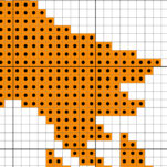 Orange Fox Cross Stitch Pattern – Daily Cross Stitch