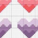 Charts Club Members Only: Three Hearts Cross Stitch Pattern – Daily ...