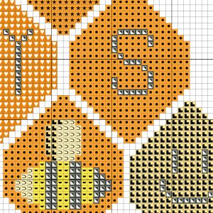 Always Bee Happy Cross Stitch Pattern – Daily Cross Stitch