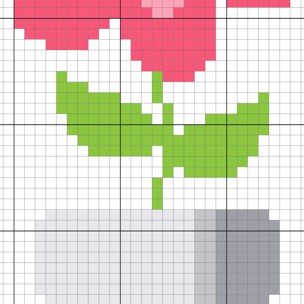 Flower Pipe Cross Stitch Pattern – Daily Cross Stitch
