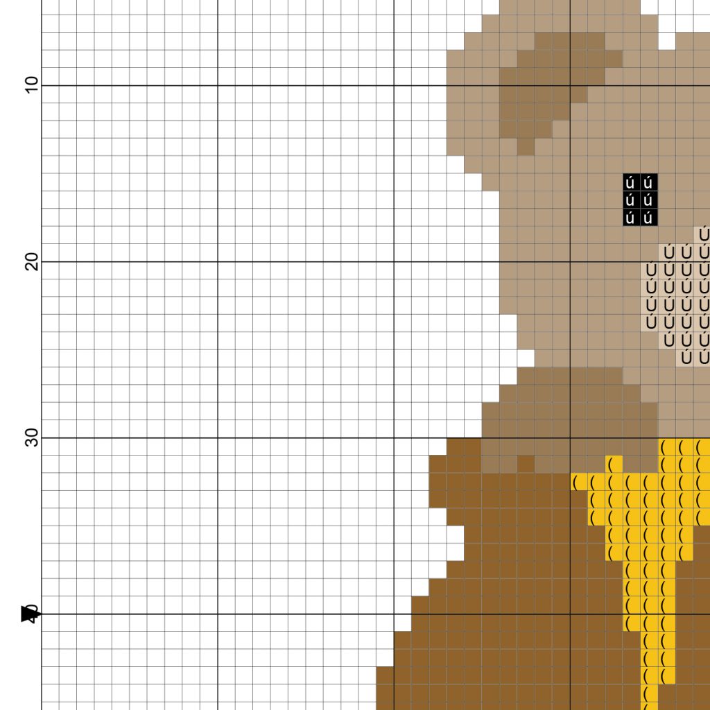 Honey Bear Cross Stitch Pattern – Daily Cross Stitch