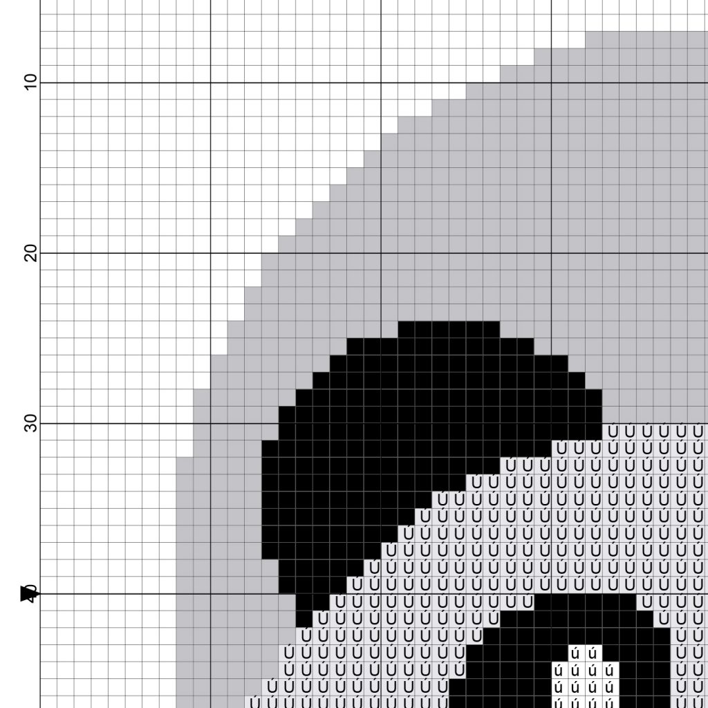 Charts Club Exclusive: Cute Panda Circle Stitch Pattern – Daily Cross ...