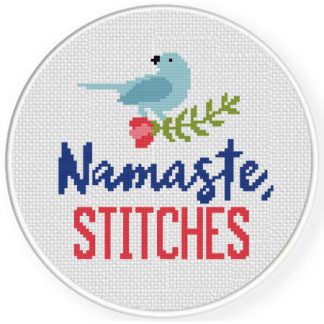 Namaste Stitch Pattern – Daily Cross Stitch