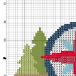 Forest Compass Cross Stitch Pattern – Daily Cross Stitch