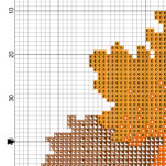 Autumn Maple Leaves Cross Stitch Pattern – Daily Cross Stitch