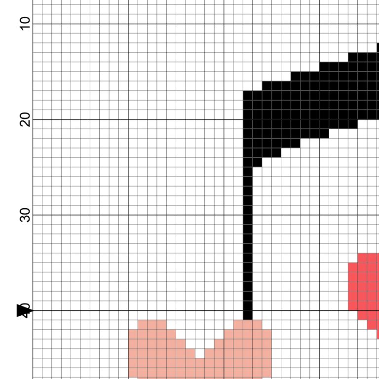 Heart Notes Cross Stitch Pattern – Daily Cross Stitch