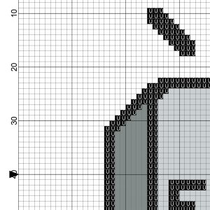 Escape Key Cross Stitch Pattern – Daily Cross Stitch