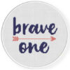 Brave One Cross Stitch Pattern – Daily Cross Stitch
