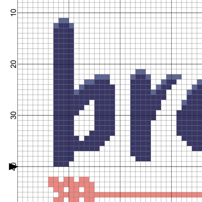 Brave One Cross Stitch Pattern – Daily Cross Stitch