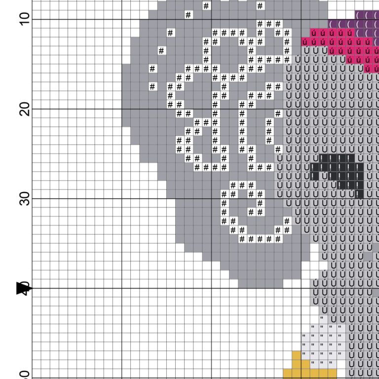 Diwali Elephant Cross Stitch Pattern – Daily Cross Stitch