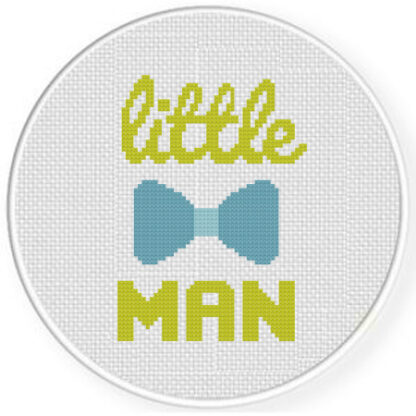 Little Man Cross Stitch Pattern – Daily Cross Stitch
