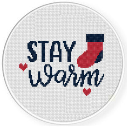 Stay Warm Cross Stitch Pattern – Daily Cross Stitch