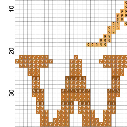 Wild Child Cross Stitch Pattern – Daily Cross Stitch
