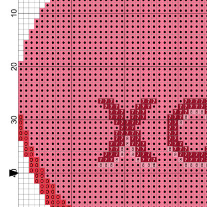 XOXO Cross Stitch Pattern – Daily Cross Stitch