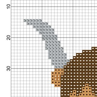 Cute Yak Cross Stitch Pattern – Daily Cross Stitch