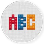 Lego ABC Cross Stitch Pattern – Daily Cross Stitch
