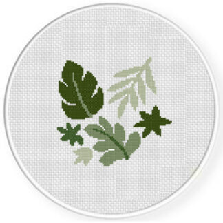 Ferns Cross Stitch Pattern – Daily Cross Stitch