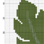 Ferns Cross Stitch Pattern – Daily Cross Stitch