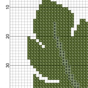 Ferns Cross Stitch Pattern – Daily Cross Stitch