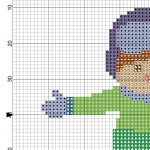 Snowboarding Kid Cross Stitch Pattern – Daily Cross Stitch