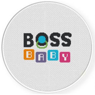 Boss Baby Cross Stitch Pattern – Daily Cross Stitch