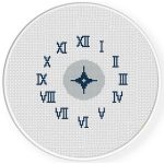 Clock Cross Stitch Pattern – Daily Cross Stitch