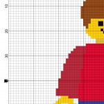 Lego Man Cross Stitch Pattern – Daily Cross Stitch