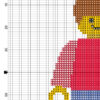Lego Man Cross Stitch Pattern – Daily Cross Stitch