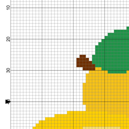 Mango Cross Stitch Pattern – Daily Cross Stitch