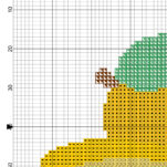 Mango Cross Stitch Pattern – Daily Cross Stitch