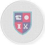 Sewing Emblem Cross Stitch Pattern – Daily Cross Stitch