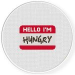 Hello I’m Hungry Cross Stitch Pattern – Daily Cross Stitch