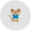 Mouse Shrug Cross Stitch Pattern – Daily Cross Stitch